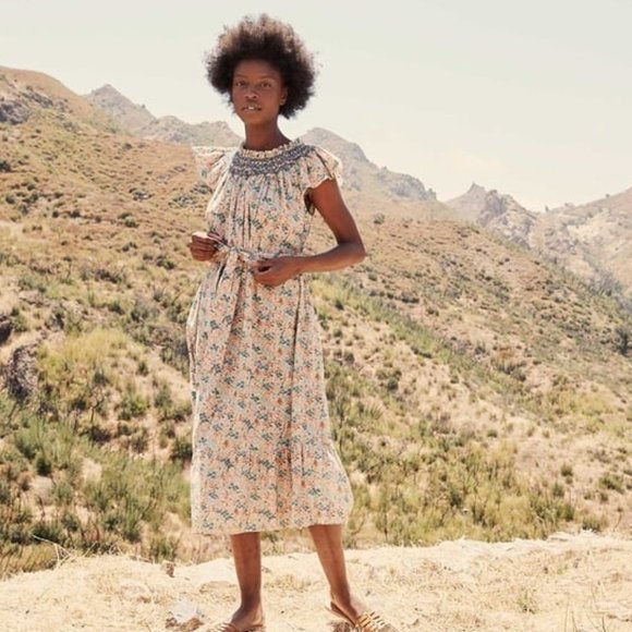 Doen | Dresses | Doen Violette Dress Cream Ladybird Floral | Poshmark